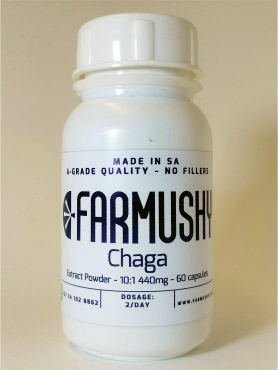 Chaga Capsules x60 - The Farmushy